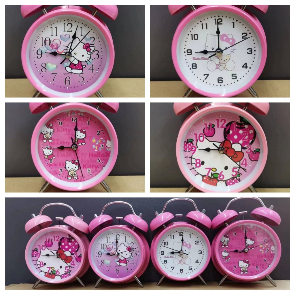 Jam Loceng Terbaru Hello Kitty / Hello Kitty Twin Bell Alarm Clock ...