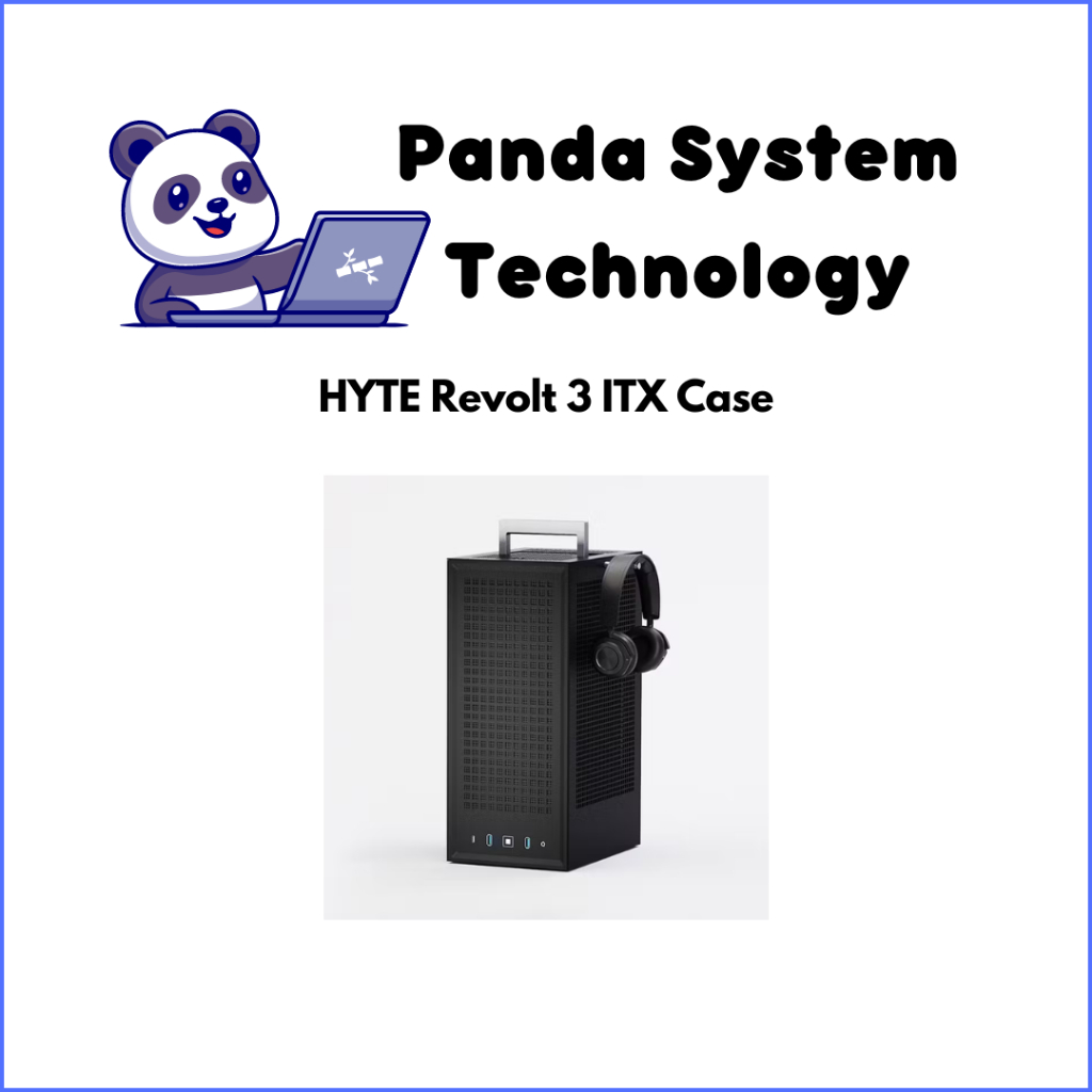 HYTE Revolt 3 ITX Case (Black) | Shopee Malaysia