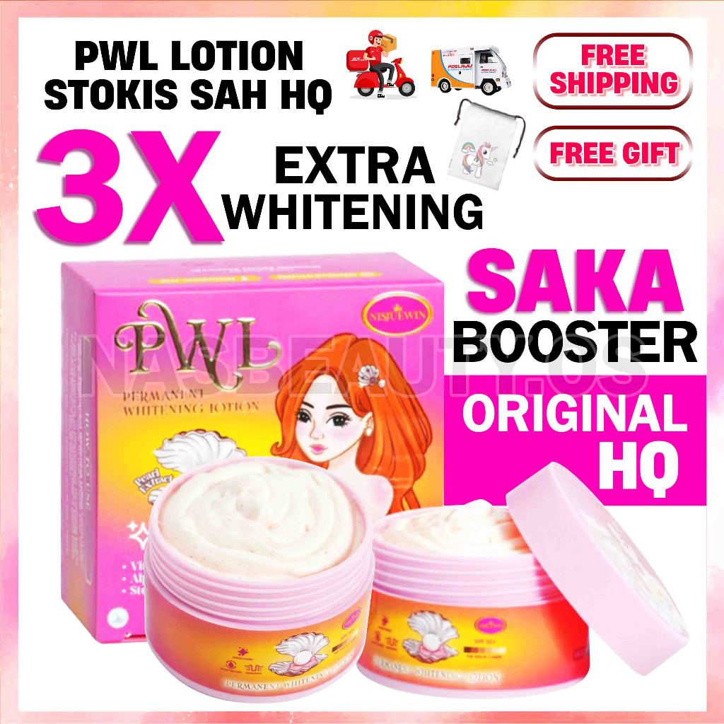 [ ORIGINAL FROM HQ] PWL PERMANENT WHITENING LOTION 3 X KESAN NEW ...