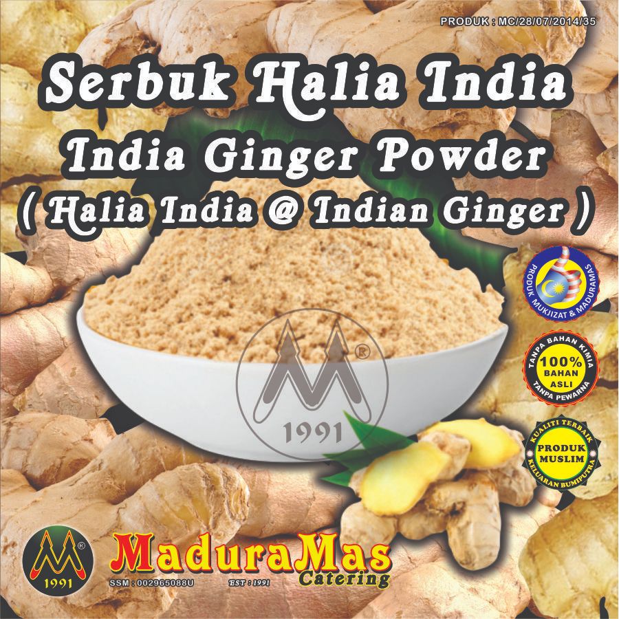 Serbuk Halia India- Sukku India - India Ginger Powder 10g - 50g (100% Pure) | Shopee Malaysia