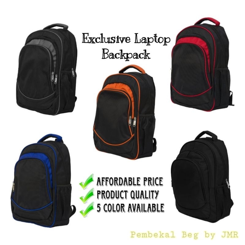 BP37 Exclusive Laptop Backpack | Shopee Malaysia