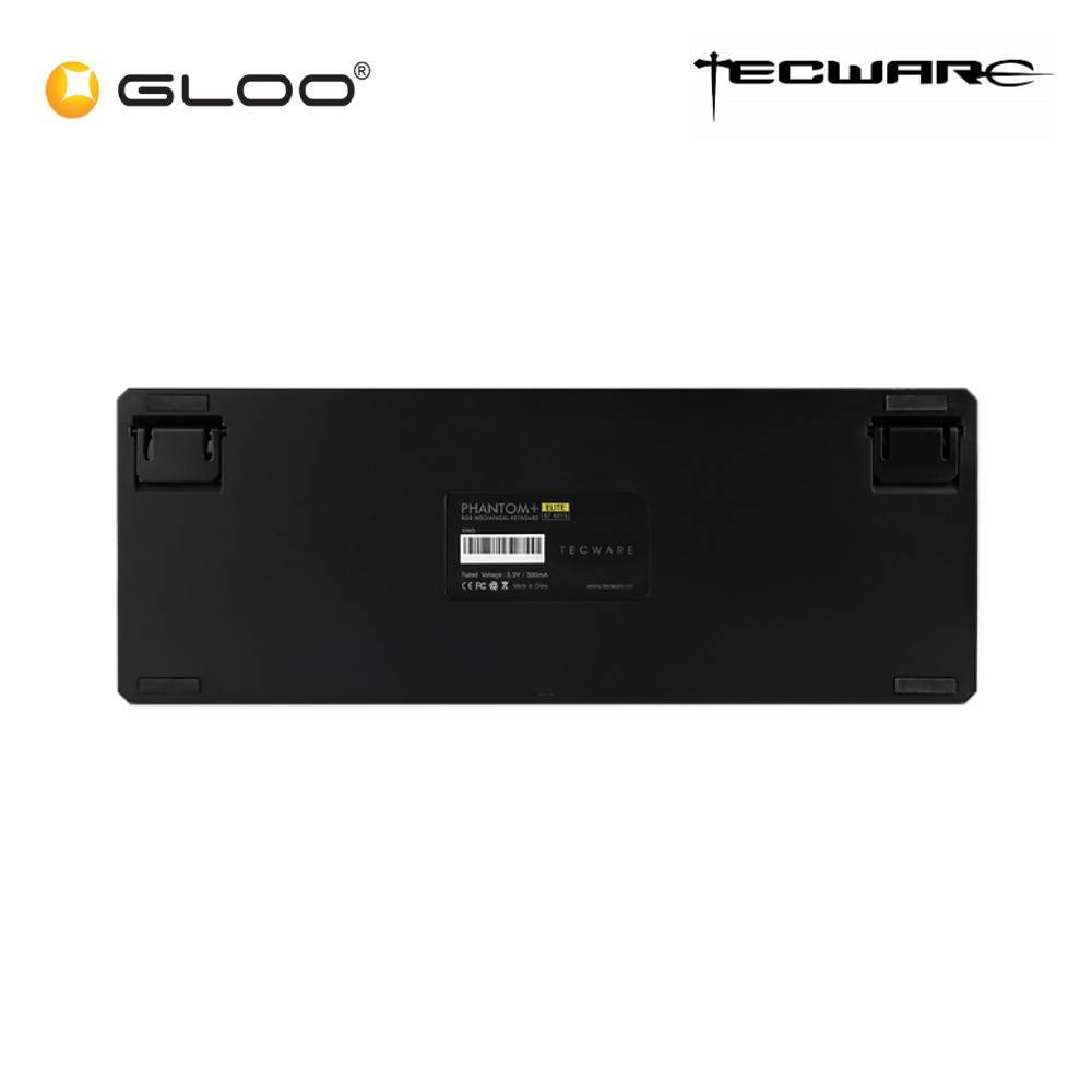 Tecware Phantom+ Elite 87 RGB Black Mechanical Keyboard - Wraith Red ...