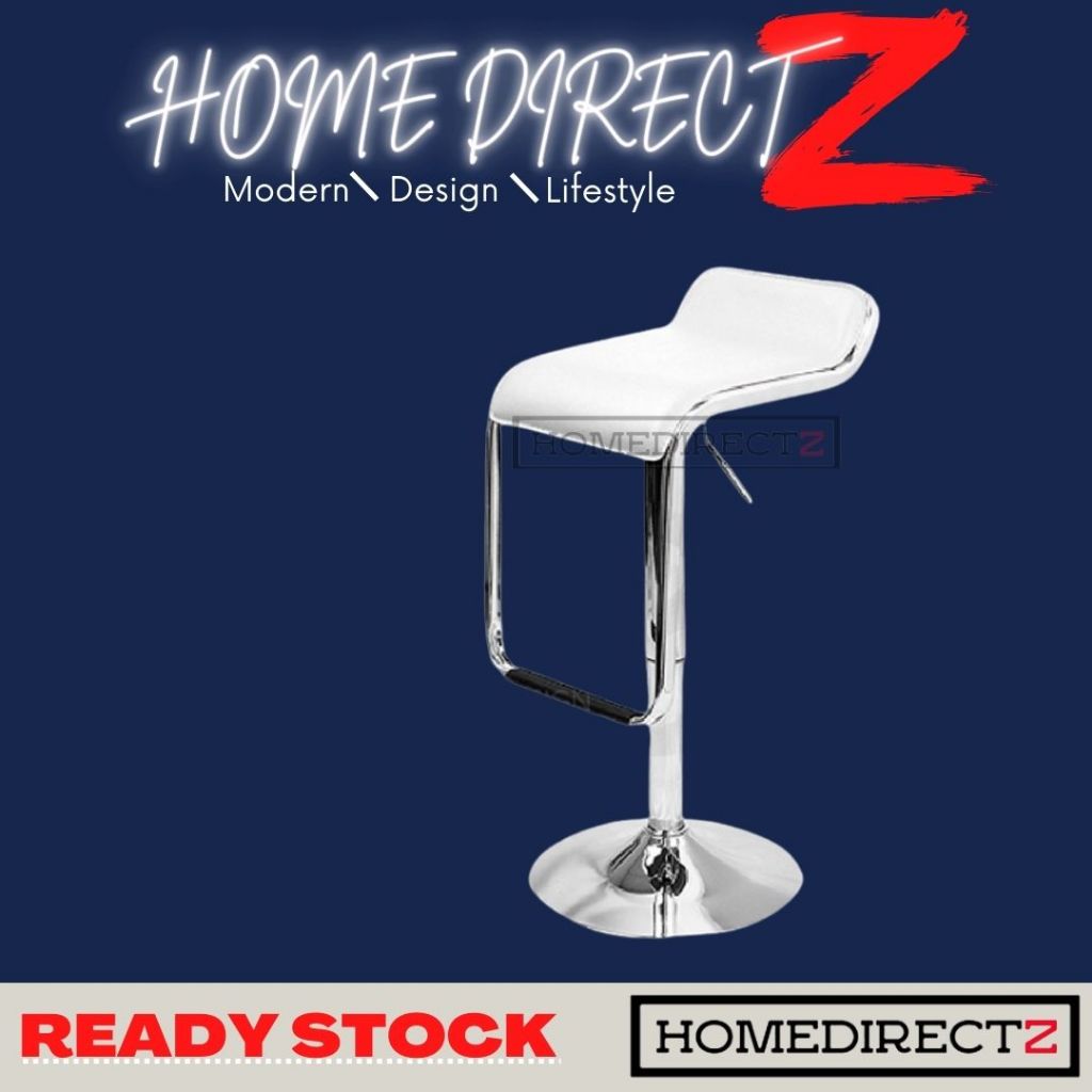 HDZ Eric Swivel Bar Stool Chair Counter Kitchen kerusi bar Height ...