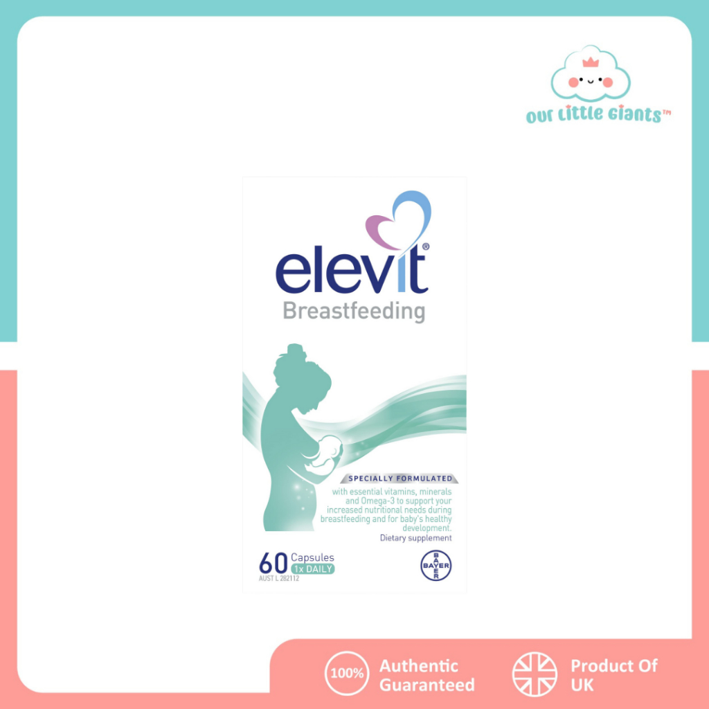 Elevit Breastfeeding (60 Capsules) | Shopee Malaysia