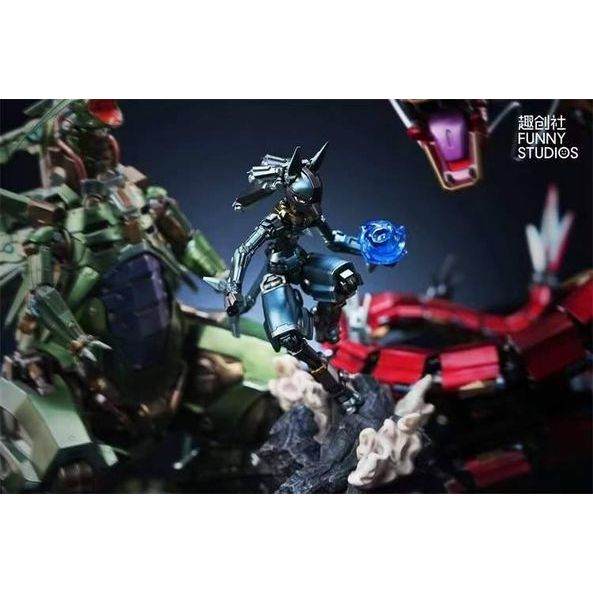 Funny Studio - Mecha-Lucario Pokémon Mecha Series 003 Resin Statue GK ...