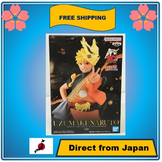 Banpresto Naruto Shippuden Uzumaki Naruto Figure Tv Anime 20th