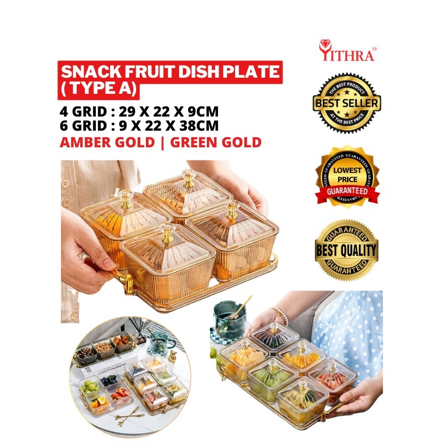 [ READY STOCK SABAH ] SNACK FRUIT DISH PLATE ( TYPE A ) | Shopee Malaysia