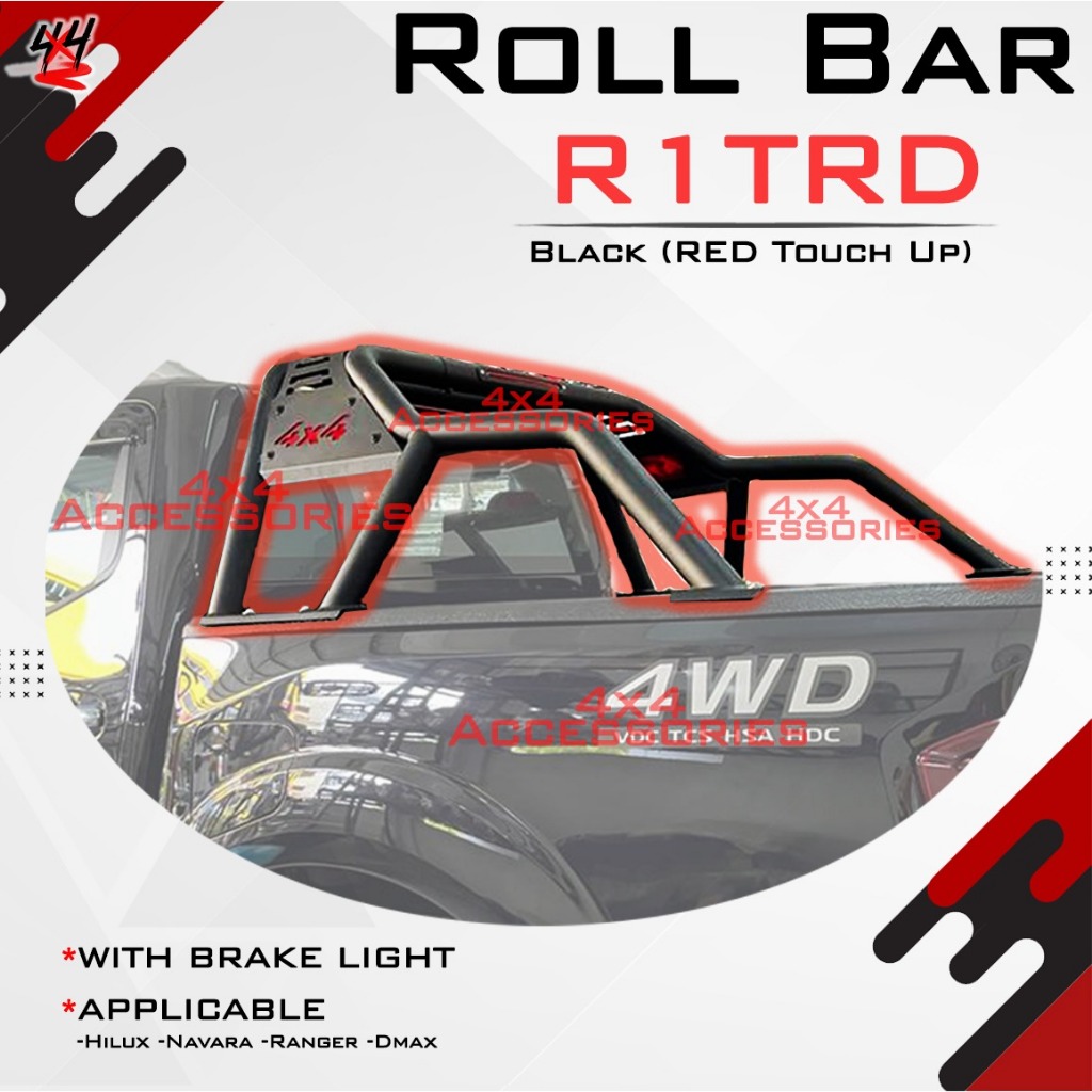 4x4 Sport Bar Roll Bar For Hilux Ranger Navara Triton Dmax R1 TRD ...