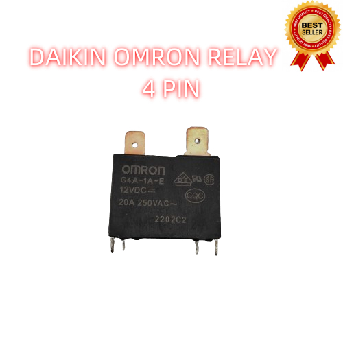 Daikin Omron outdoor power supply Relay 4Pin G4A-1A-E-12VDC/20A 250VAC ...
