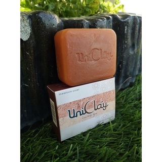 CLAY BODY SOAP - UNICLAY SABUN KETUL SAMAK TANAH NATURAL ORIGINAL SERTU ...