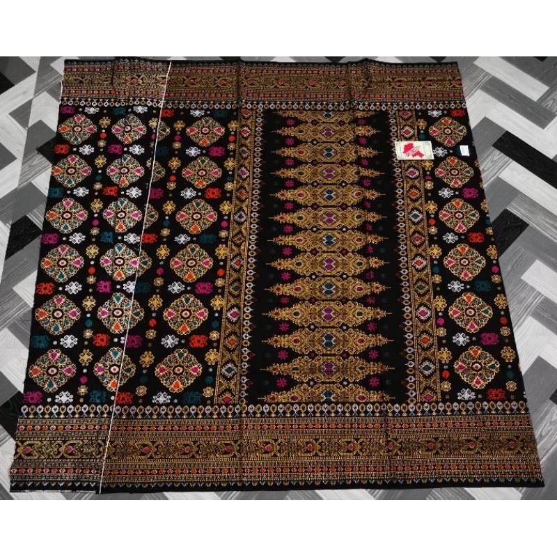 Songket Sarawak 2 Meter Hitam | Shopee Malaysia