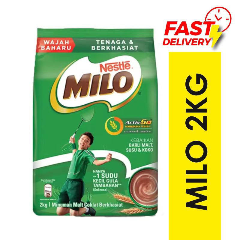 Nestle Milo Powder Softpack (2kg) | Shopee Malaysia