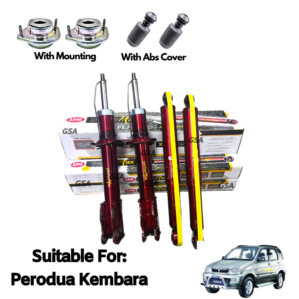 APM Performax Perodua Kembara Old Model Heavy Duty Sport Gas Absorber ...