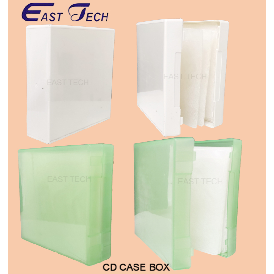 CD/VCD/DVD Discs Case CD Case box With 24 Disc Store Sleeve | Shopee ...
