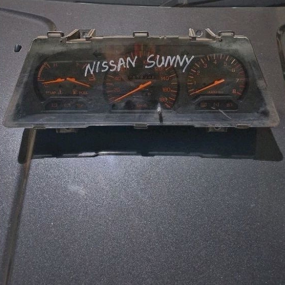 METER NISSAN SUNNY B11MANUAL CLUSTER METER RED MODEL B11 130Y YEAR 1982 ...