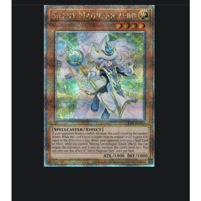 Yugioh : LEDE-JP003 LEDE-AE003 Silent Magician Zero (SR/SCR/QSCR) | Shopee Malaysia