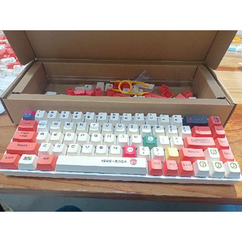 Mechanical Keyboard Mario Keycap | Shopee Malaysia