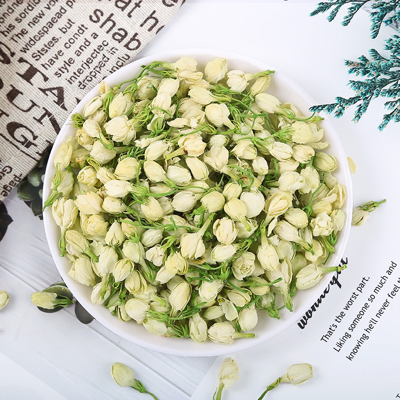 Teh Bunga Melur Kering High Quality Natural Dried Jasmine Buds Flower ...