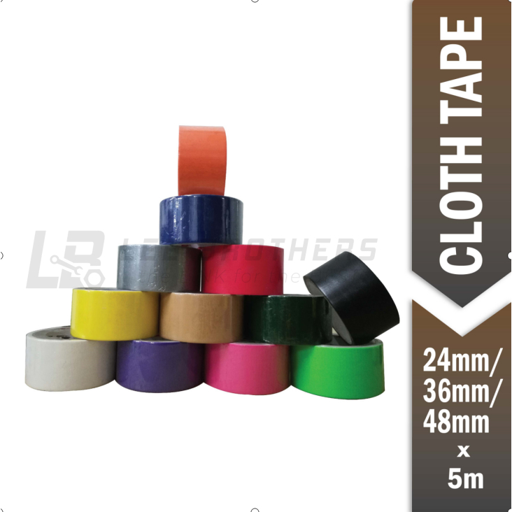 BINDING TAPE 48MM X 5M CLOTH TAPE Hardware (Per Cartons) | Shopee Malaysia