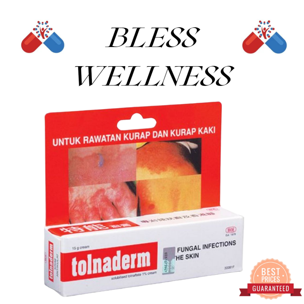 TOLNADERM CREAM 1% 15GM (Kurap/Panau/Kulat) | Shopee Malaysia