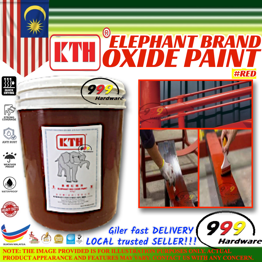 999 KTH Elephant Oxide Paint / Industrial Oxide Paint/ Undercoat Metal ...