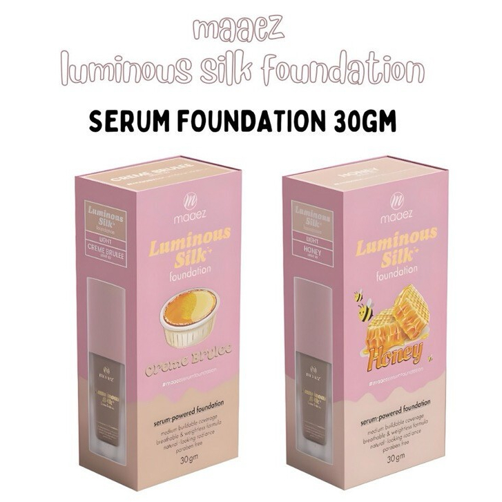 Original HQ Maaez Foundation Make It Glow by Maaez Cosmetics 15g ...