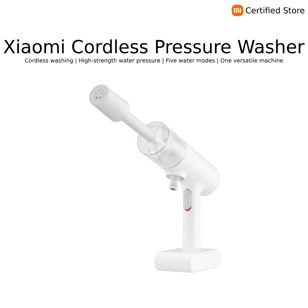 Xiaomi Cordless Pressure Washer Portable Wireless Wash Spray Water Jet ...