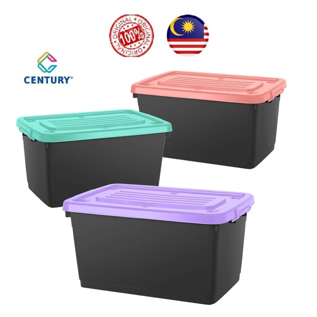 [WHOLESALE] Century Storage Box With Wheel 65L 3PCS 6PCS Box Roller ...
