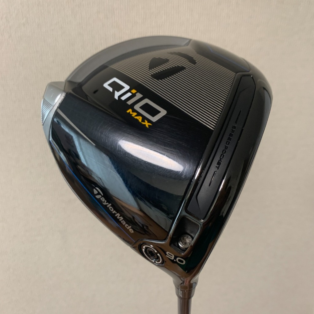 TaylorMade Qi10 MAX Driver with Head cover Diamana Blue TM50 S 9 Used | Shopee Malaysia