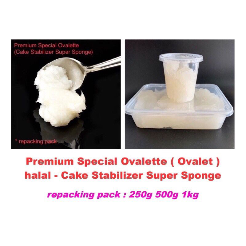 Special Ovalette / Ovalet / Cake Stabilizer Super Sponge / halal repack ...