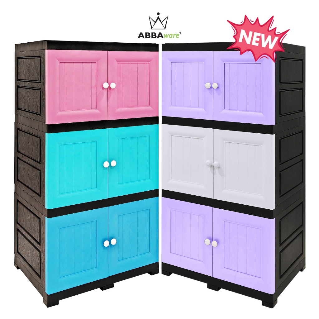 3 Tier Plastics Drawer Cabinet Abbaware Large Capacity/Plastic Storage ...