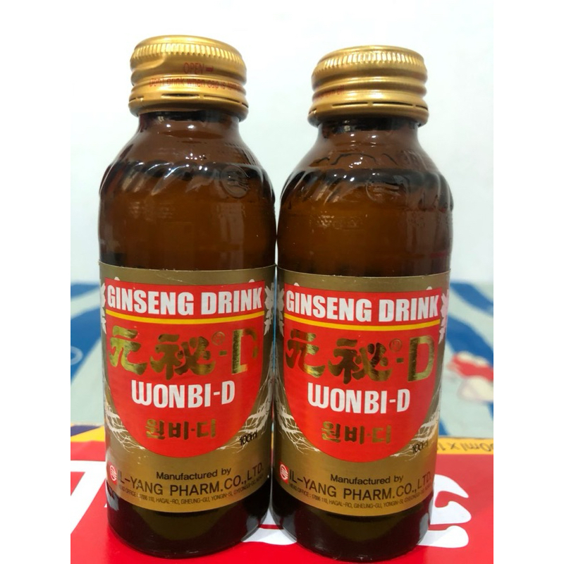 Korea Ginseng Drink Wonbi-D ⭐️韩国优质高丽人参饮品 元秘-D 10MLX10BOTOL | Shopee ...