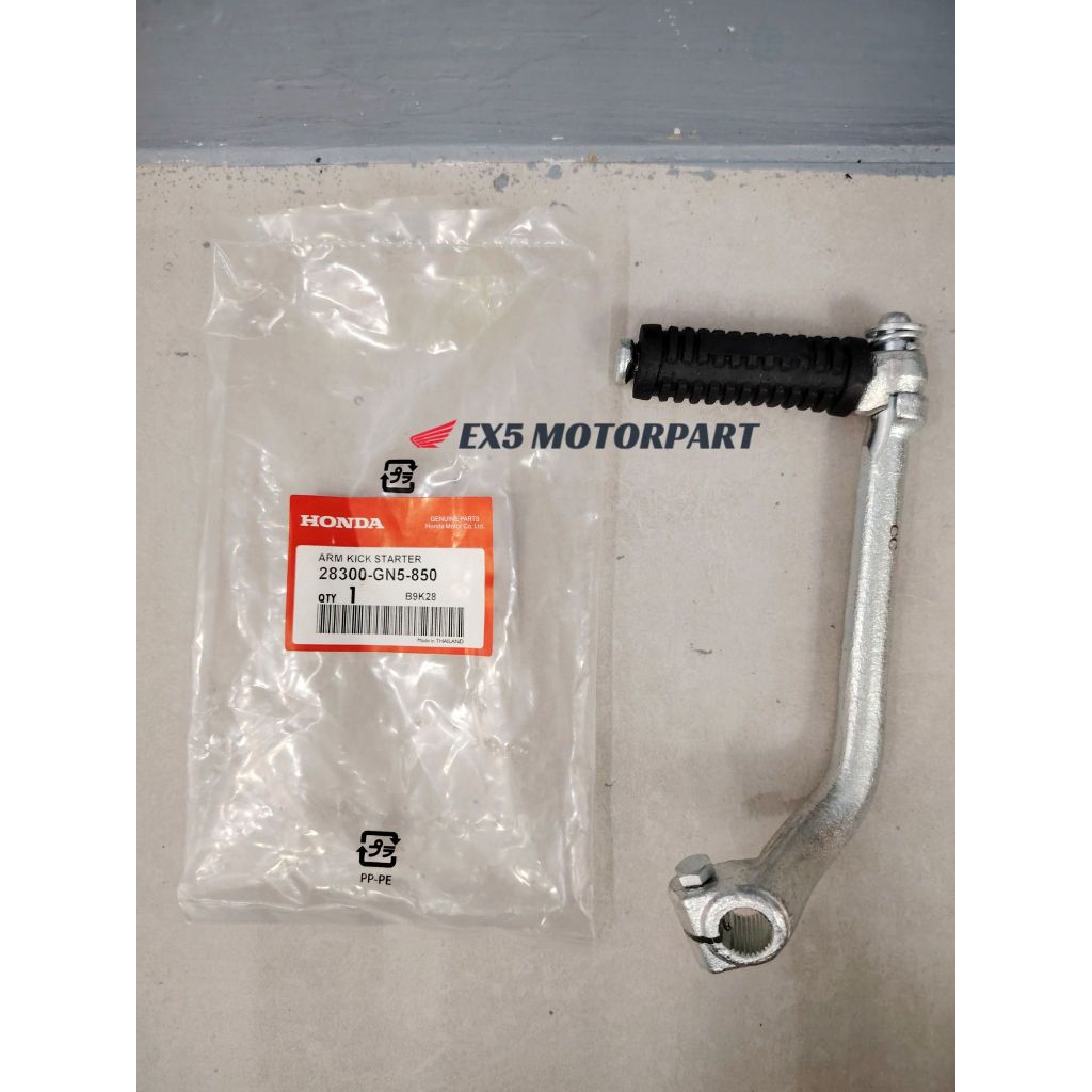 KICK STARTER START PEDAL ENGKO ANCHOR LEVER HONDA EX5 HP DREAM GBO C70 ORIGINAL THAILAND ...