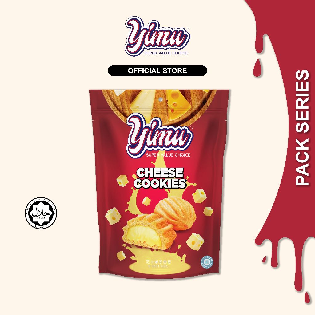 YIMU CHEESE FILLING COOKIES PACK | Shopee Malaysia