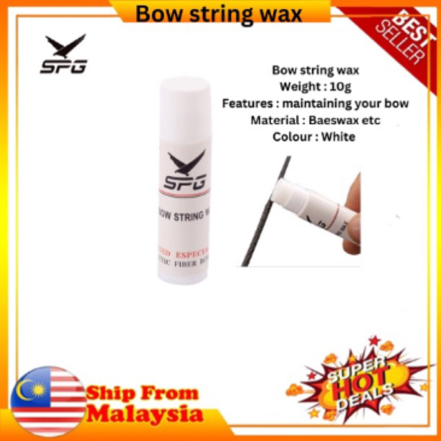 String wax 10g compound recurve traditional bow | Shopee Malaysia