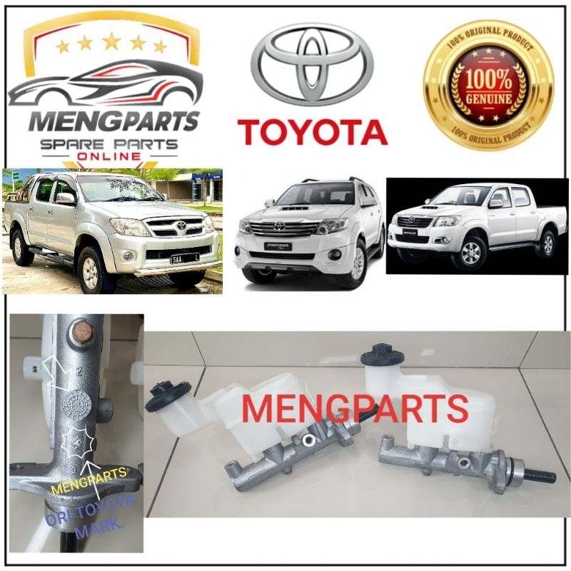 ORIGINAL TOYOTA HILUX VIGO KUN15 KUN25 KUN26 FORTUNER 2005Y-2015Y BRAKE ...