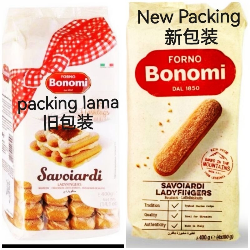 BONOMI LADY FINGER 400GM 手指饼 | Shopee Malaysia