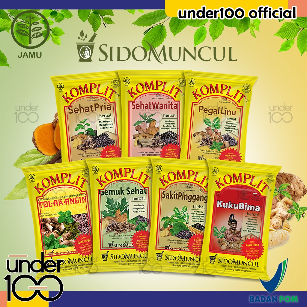 Sido Muncul Jamu Komplit Pegal Linu | Sehat Wanita | Sehat Pria | Sakit ...