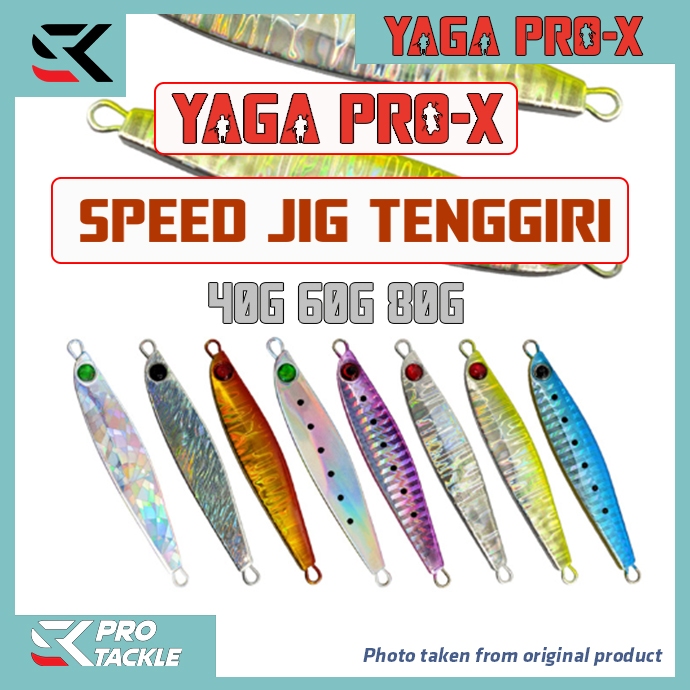 SKPRO 40G 60G 80G YAGA PRO-X FAST JIGGING SPEED JIG FAST JIG TENGGIRI ...