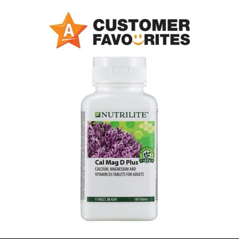 Nutrilite Cal Mag D Plus - 180 tab | Shopee Malaysia