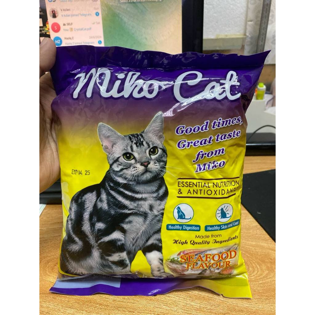 Miko Cat Seafood Flavour 500g | Shopee Malaysia