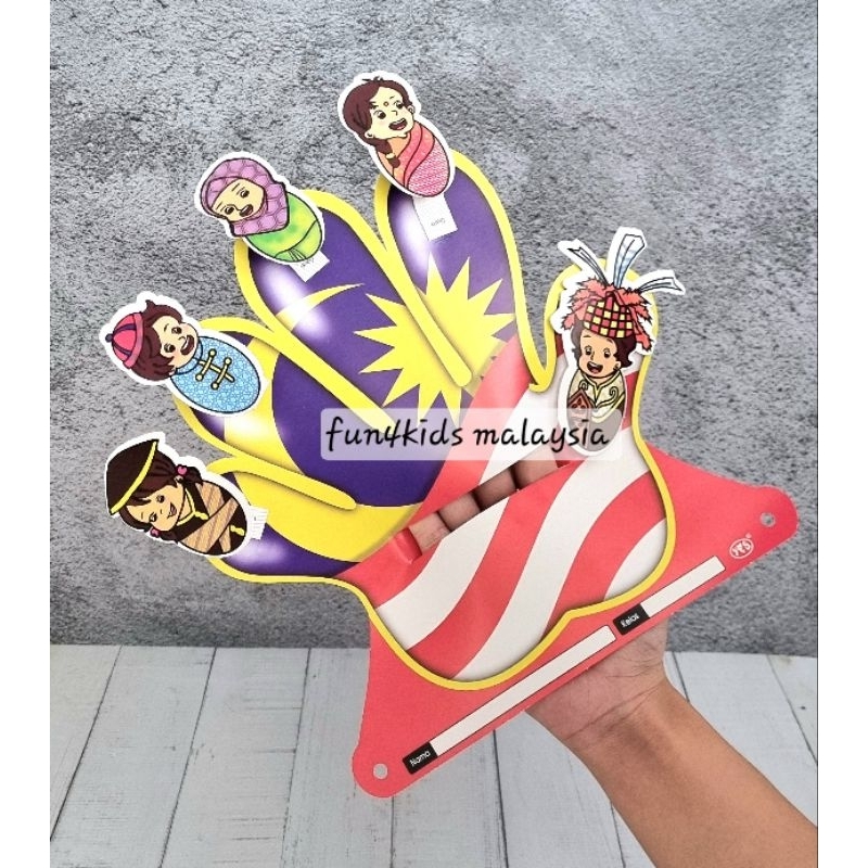Malaysia National Day/ Merdeka Craft | 2-in-1 DIY Harmony head Crown ...