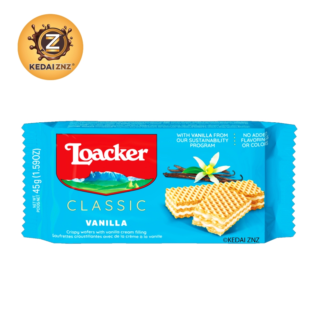Chocolate Loacker CLASSIC VANILLA 45g Coklat | Shopee Malaysia