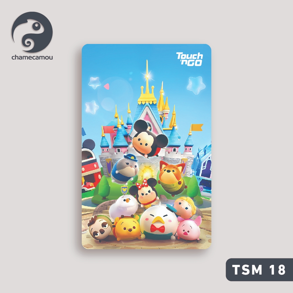 Tsum Tsum - Sticker For Touch n Go Card (Waterproof, High Quality) TnG ...