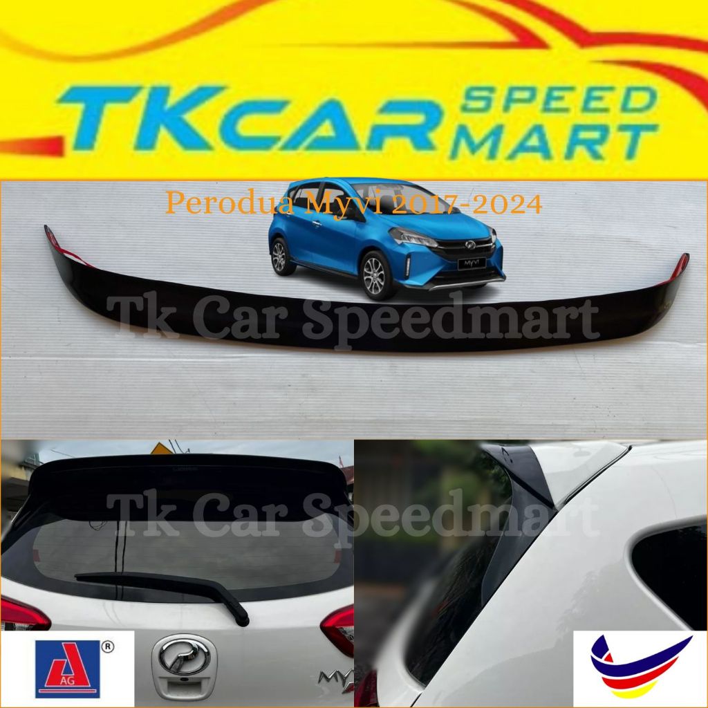 [READY STOCK] PERODUA MYVI ALL NEW 2017-2024 3 RD GEN ( AG ) REAR HOOD ...