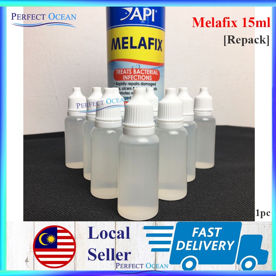 Melafix 15ml Repack For Betta/Guppy/Fungus/Ekor Koyak 🌊READY STOCK🌊 ...
