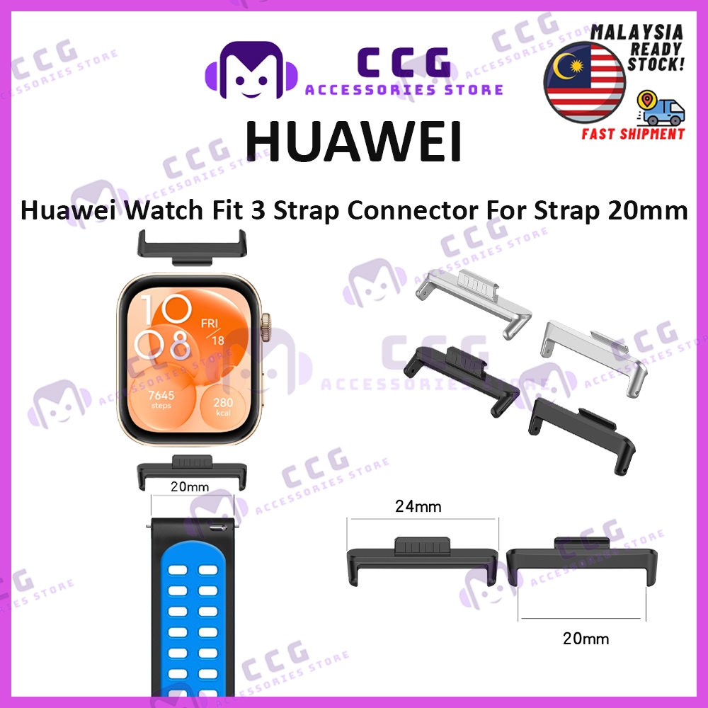 Huawei Watch Fit 3 Strap Connector 20mm / Smart Watch 20mm Strap ...