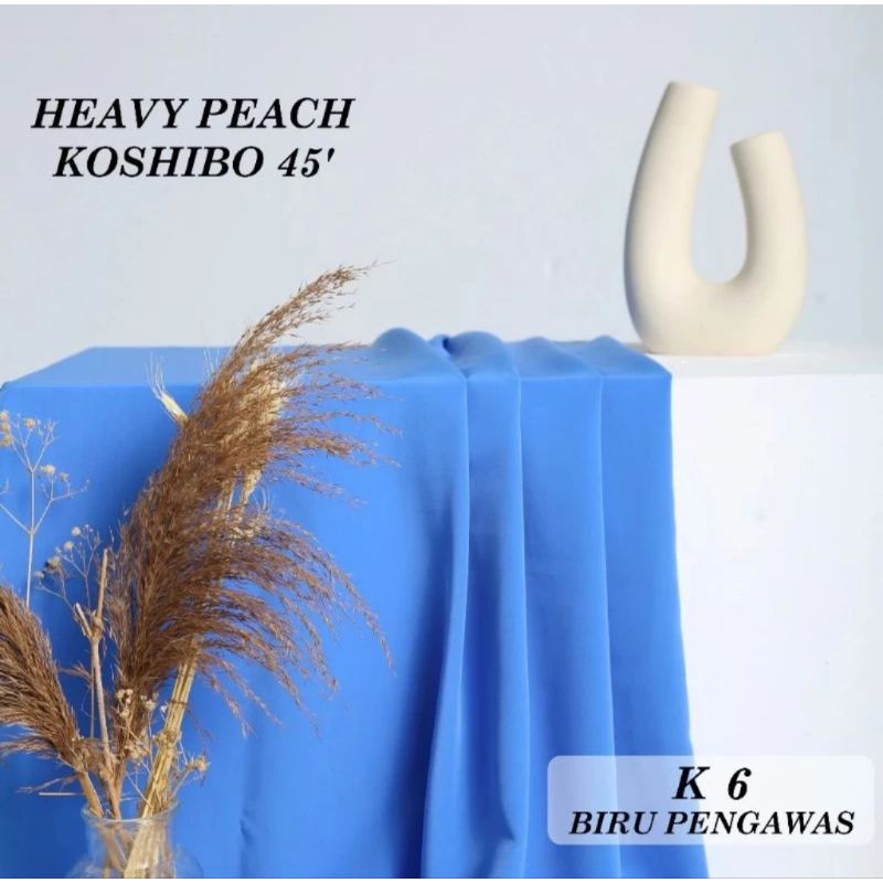 🌷Kain Utk Uniform Sekolah - Heavy Peach Koshibo Bidang 45' | Shopee ...