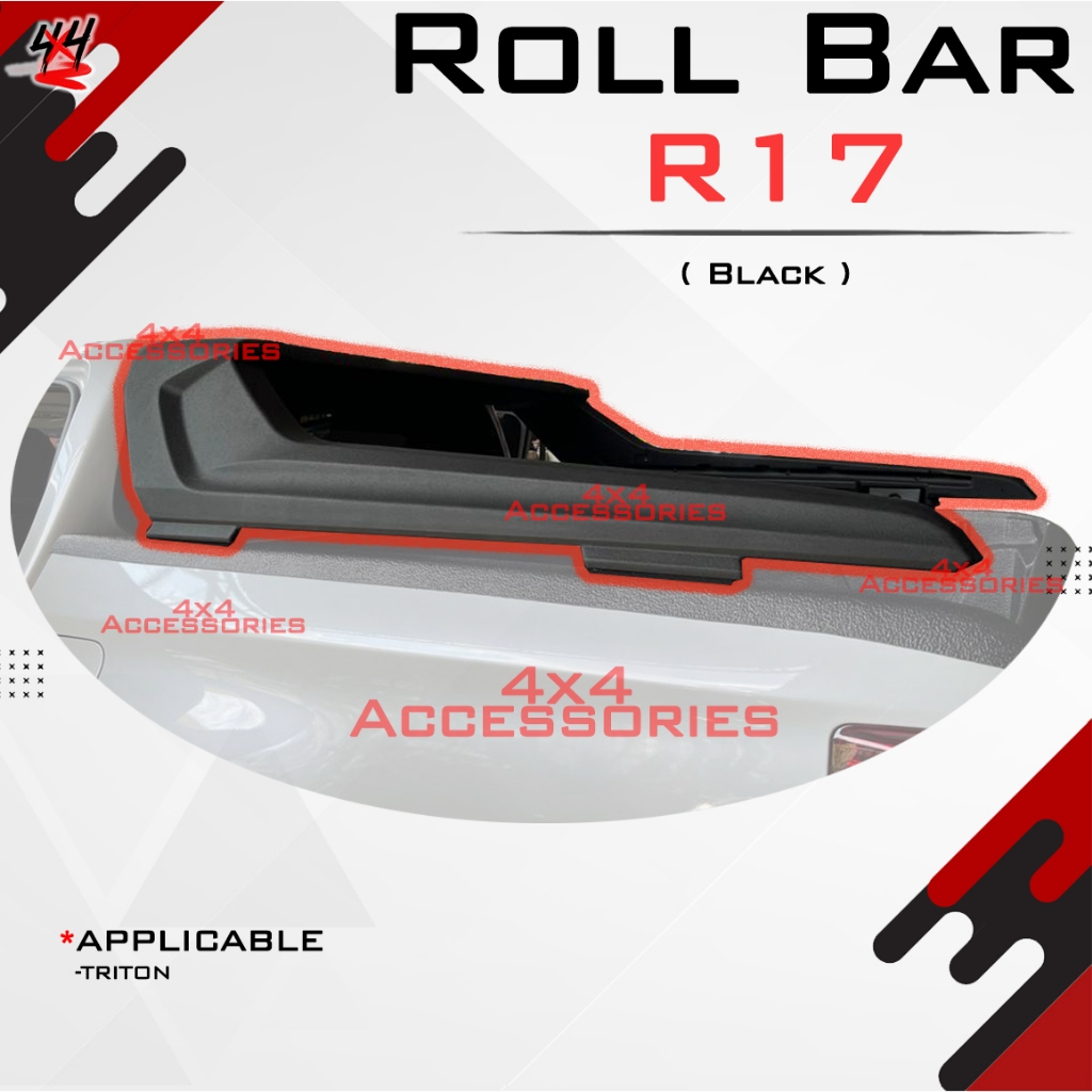 Pickup Truck Roll Bar R17 Mitsubishi Triton Athlete OEM Flying Roll Bar ...