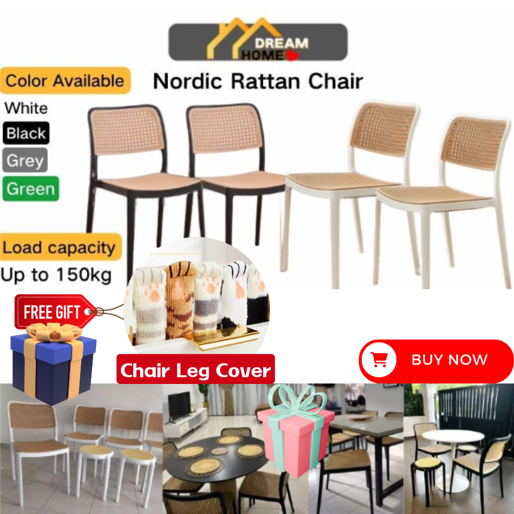 Dream Home Nordic Kerusi Rotan Pelamin Kerusi Makan Moden Murah Plactis ...